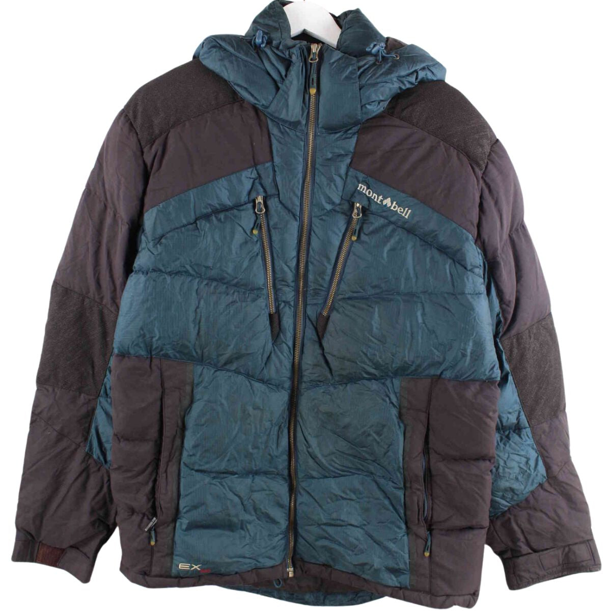 Montbell 90s Vintage Puffer Jacke Grün XL – Peeces