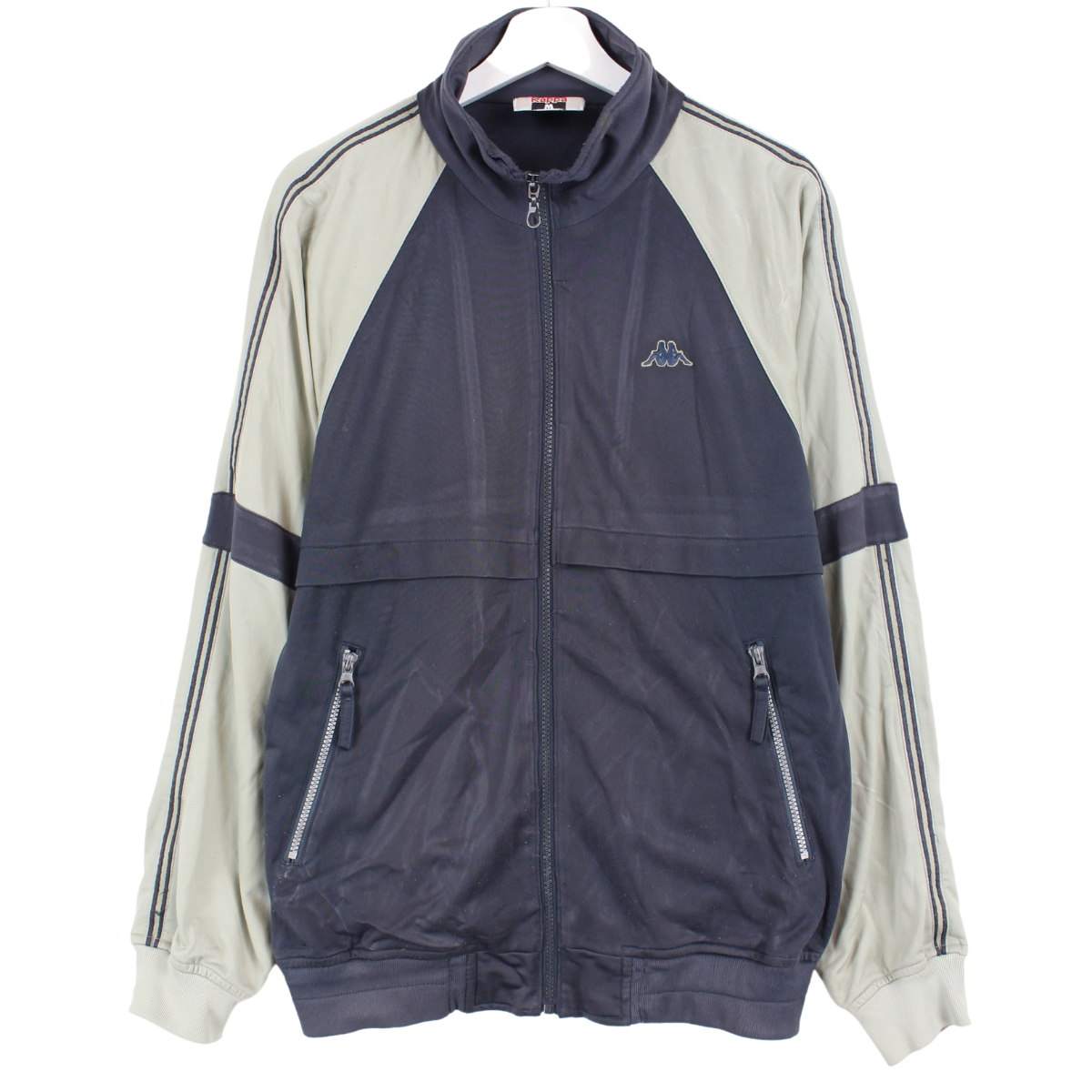 Kappa 90s Trainingsjacke Grau M – Peeces