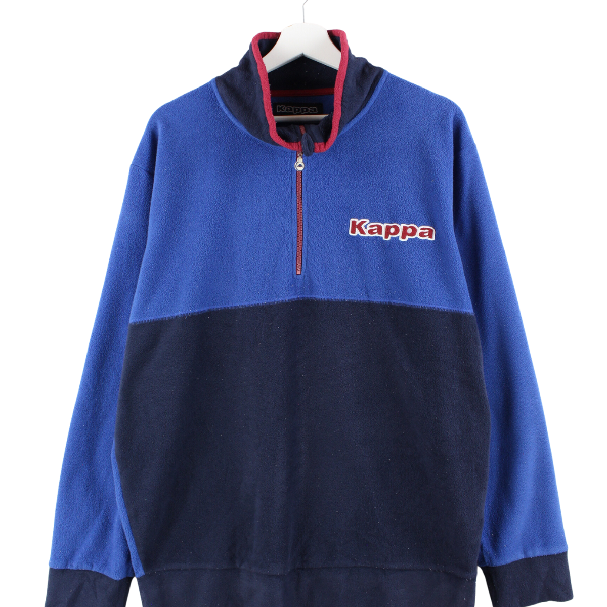 Kappa Fleece Half Zip Jacke Blau XL – Peeces