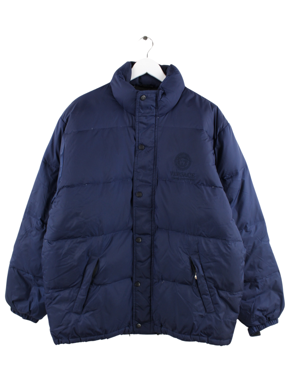 Versace Puffer Jacke Blau XL – Peeces