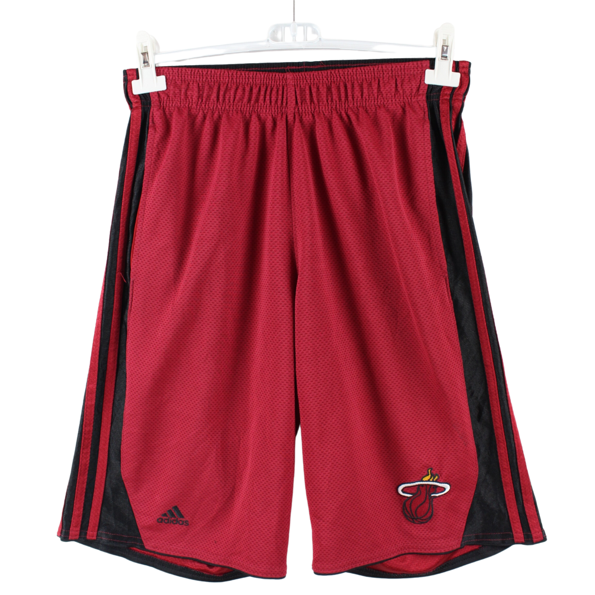 Adidas NBA Miami Heat Basketball Shorts Rot S – Peeces