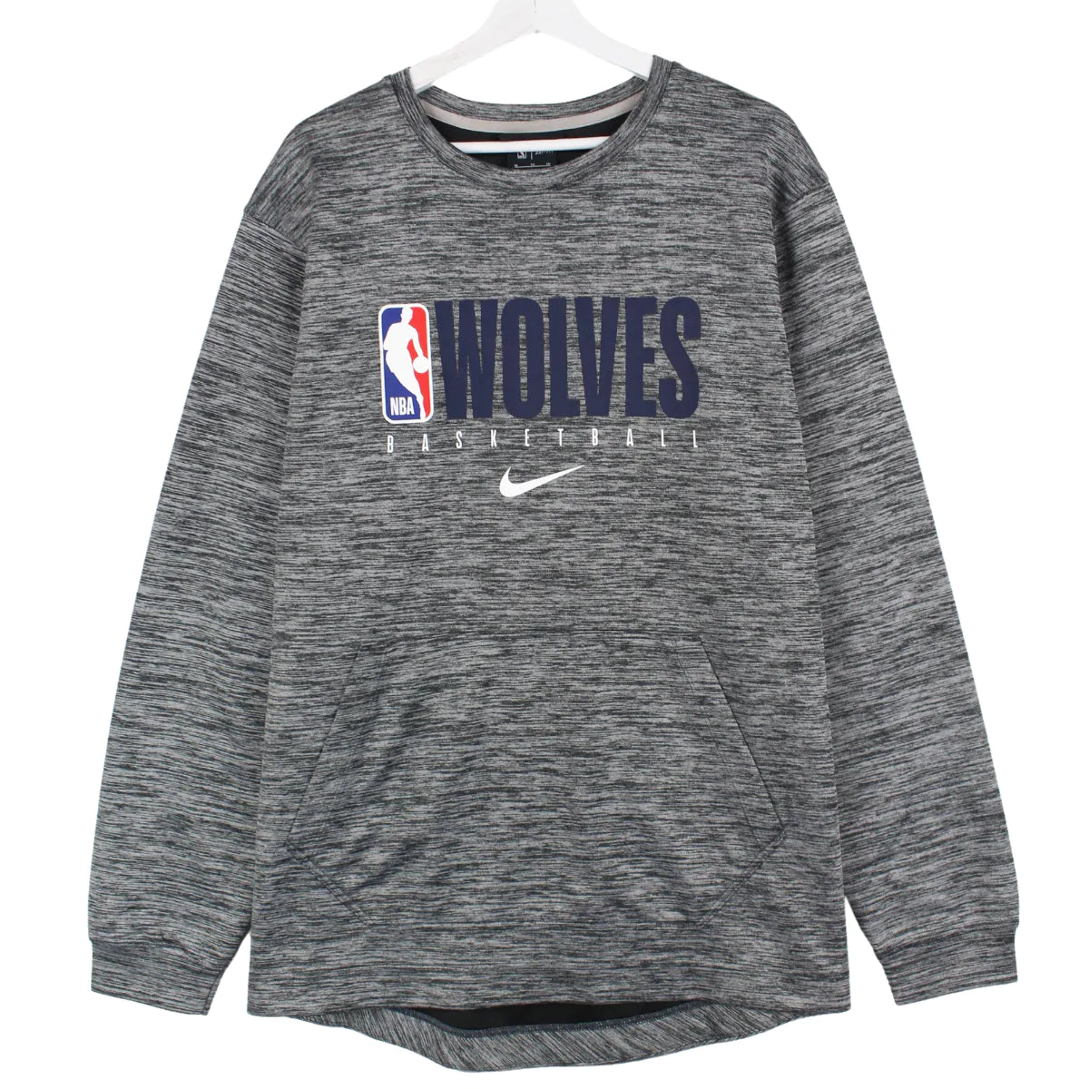 Nike Wolves Center Swoosh Sweater Grau XXL – Peeces