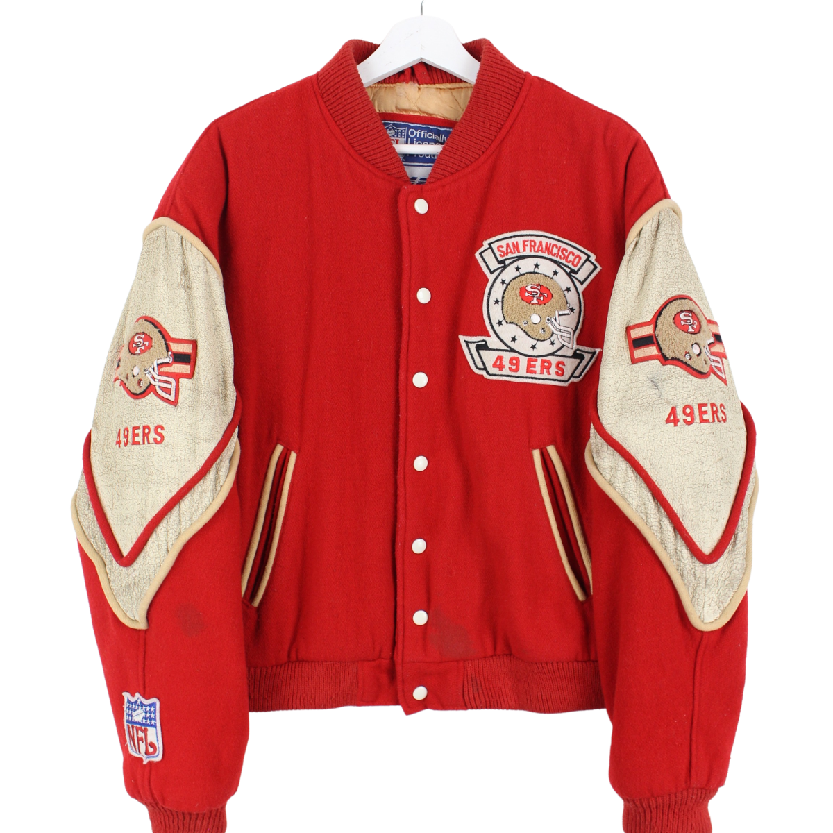 NFL San Francisco 49ers Collegejacke Rot M – Peeces